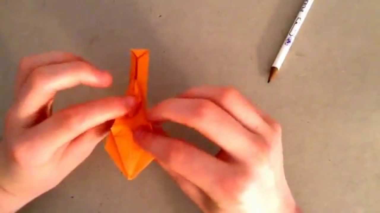 Origami Tutorial - How To Fold A Wyvern Pt. 2 (John Montroll)