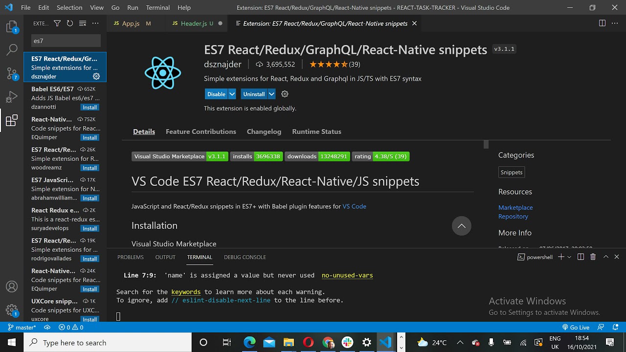 React Task Tracker  1