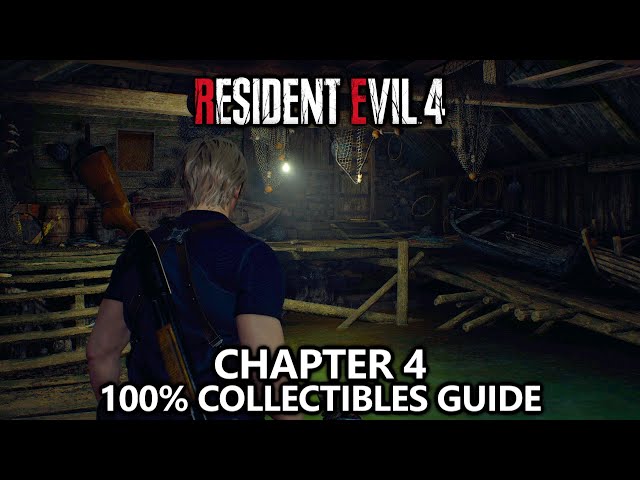 All Resident Evil 4 Remake Chapter 4 collectibles and where to find them