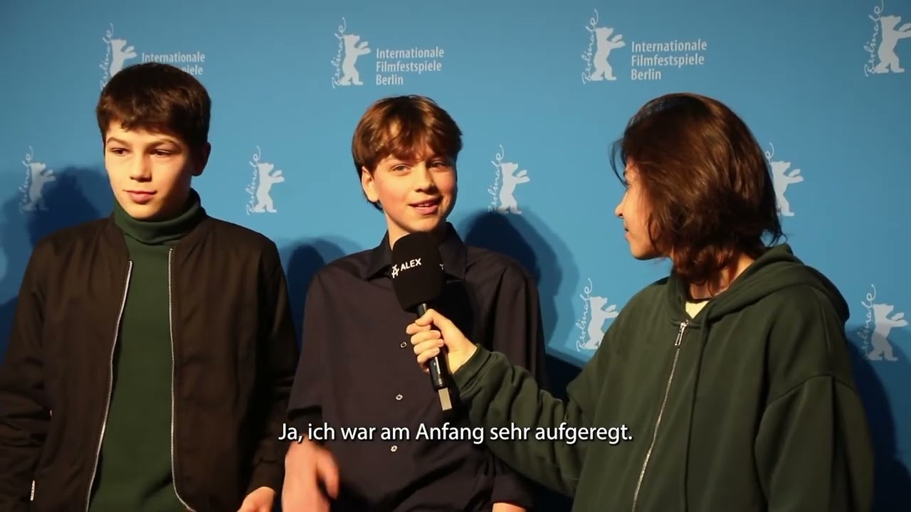 Lou Goossens and Marius De Saeger Interview in Berlinale | Bärenstark 2024