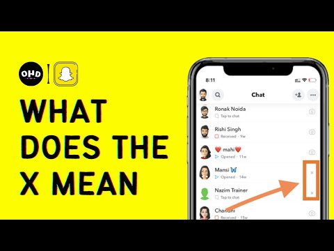 What Does the X Mean On Snapchat (2025)