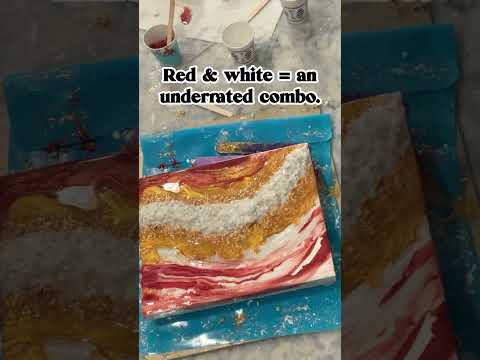 I AM the "too much" gene. | #real #resin #geode #epoxy #craft #art #compilation #timelapse #artist