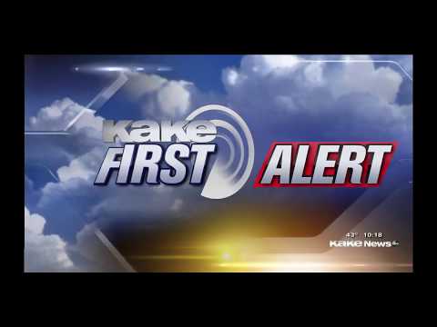 KAKE-10, Wichita, KS, 10 pm newscast weather segment, March 29, 2018