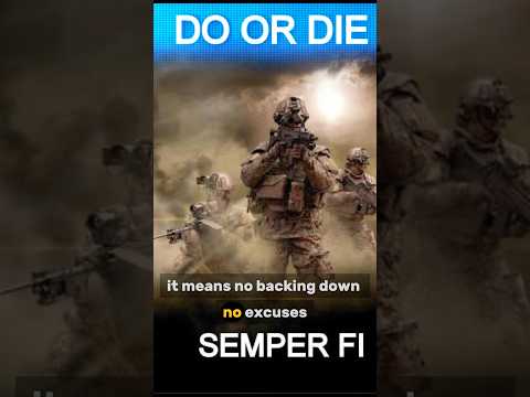 Why U.S. Marines Say 'Semper Fi' – More Than Just Words! #SemperFi#MarineCorps #usmarines #usarmy