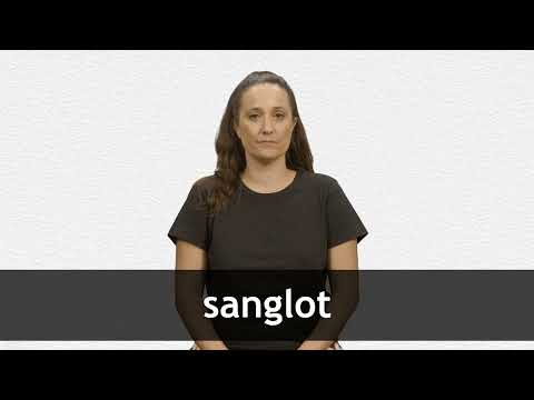 English Translation of “SANGLOT” | Collins French-English Dictionary
