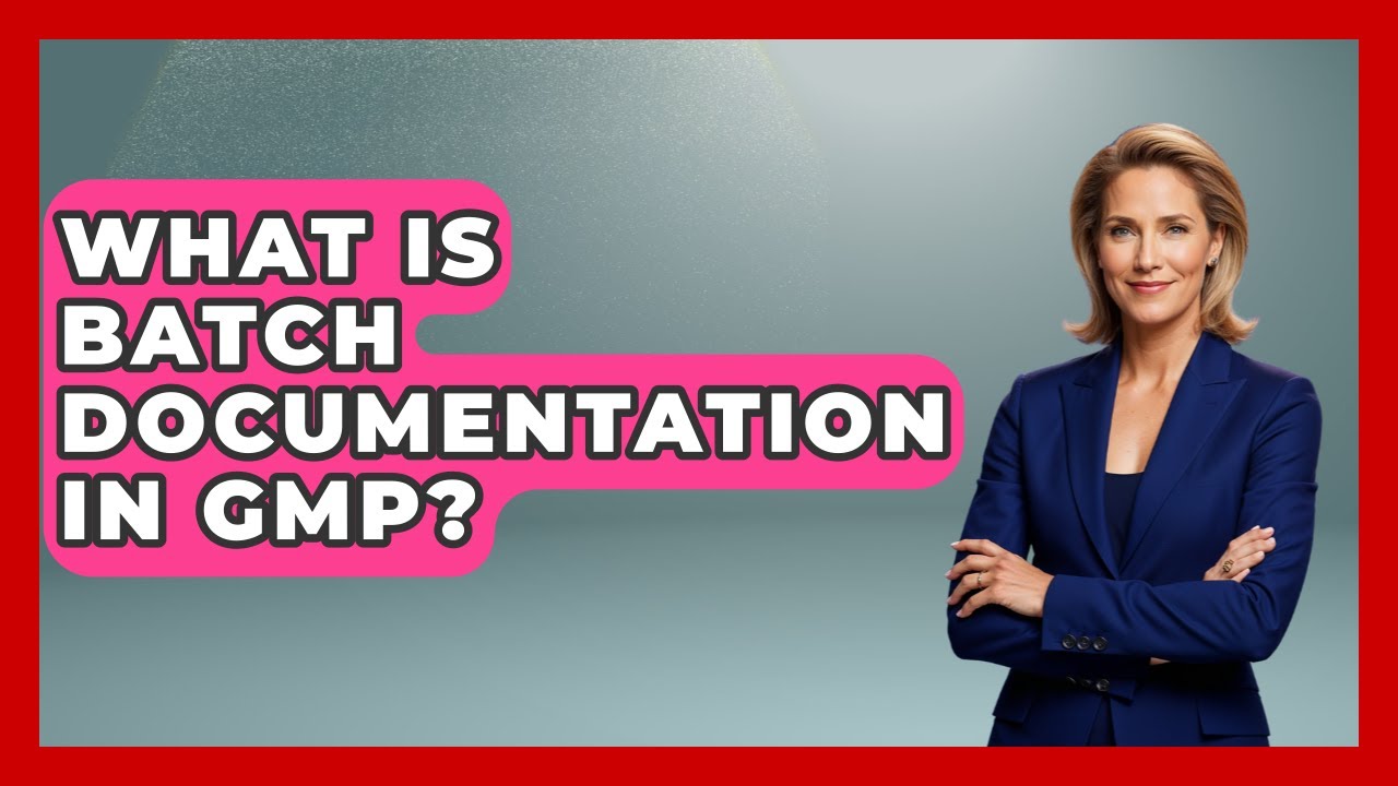 What Is Batch Documentation In GMP? - Pharmaceutical Insights