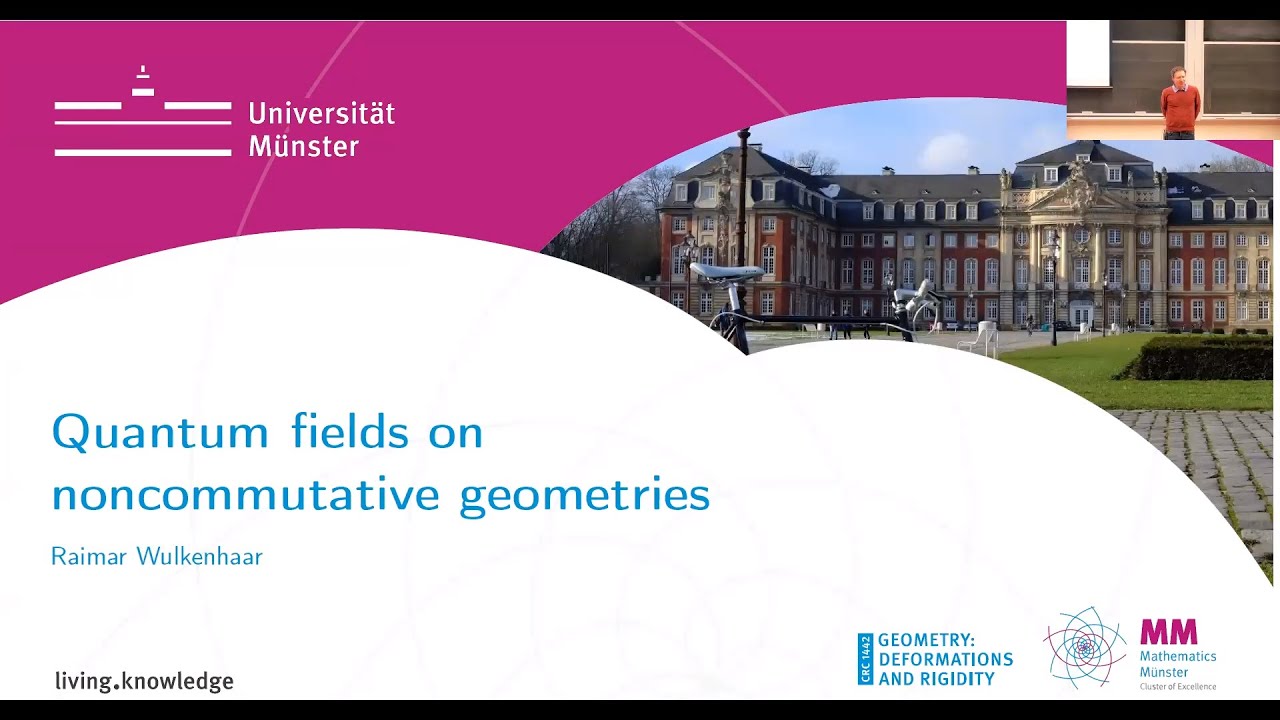 Quantum fields on noncommutative geometries