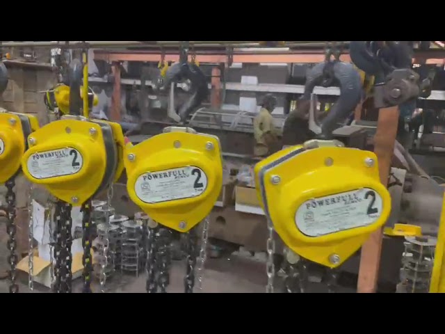 Chain Pulley Block - 360 Degree Rotating Hand Operated Chain Pulley ...