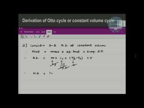 air standard efficiency of Otto cycle used in Petrol Engine theory rklearning