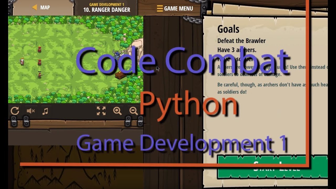 CodeCombat Ranger Danger Level 10 Python Game Development Tutorial