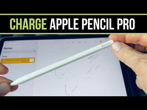 How to Charge new Apple Pencil Pro