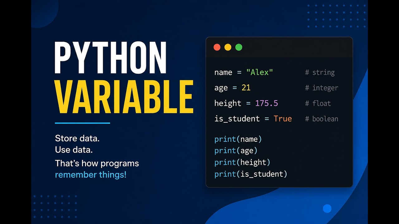 Python Variables Explained  | Beginner Friendly Tutorial