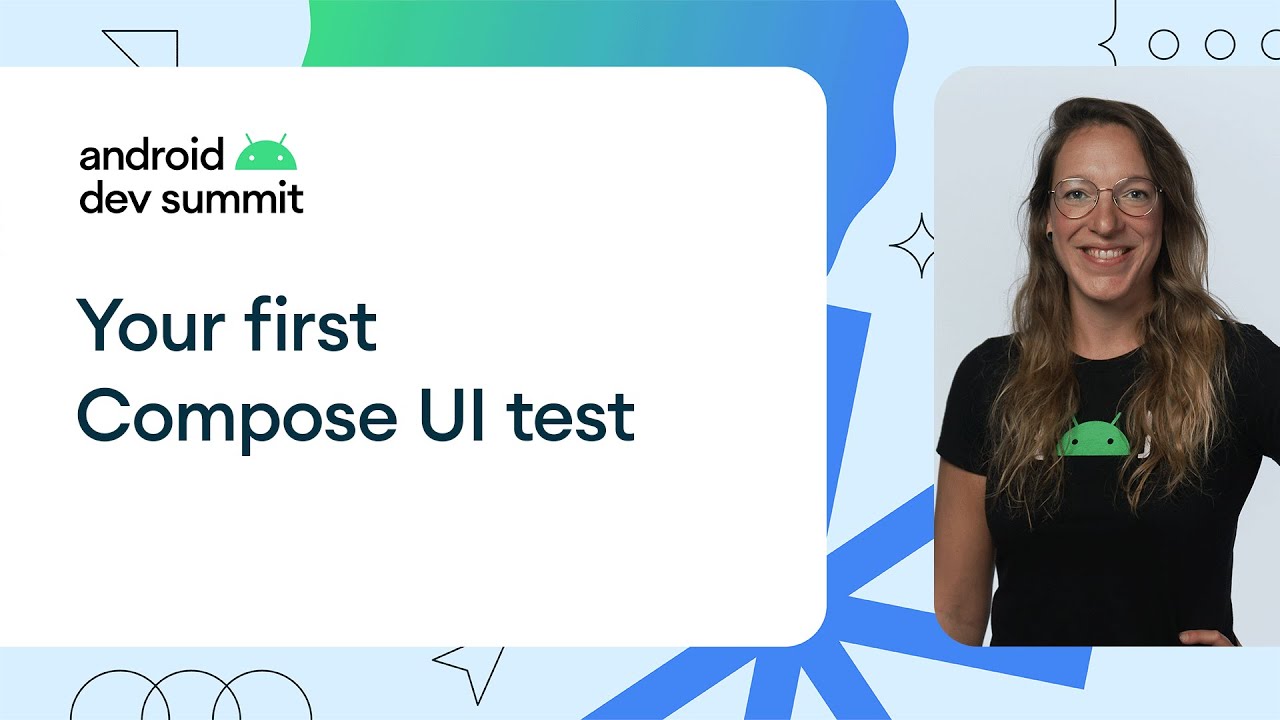 Write your first Compose UI test