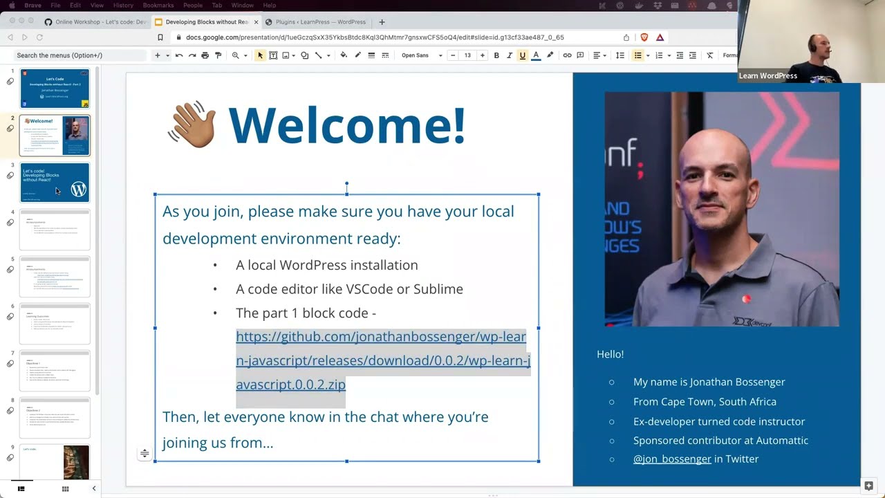 Let’s code: developing blocks without React! – Part 2 (Take 2)