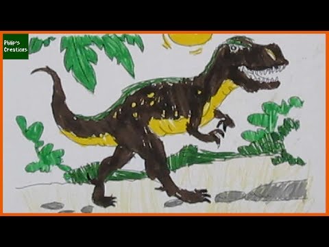 Dinosaurs Coloring Pages | Coloring Dinosaurs for little kids