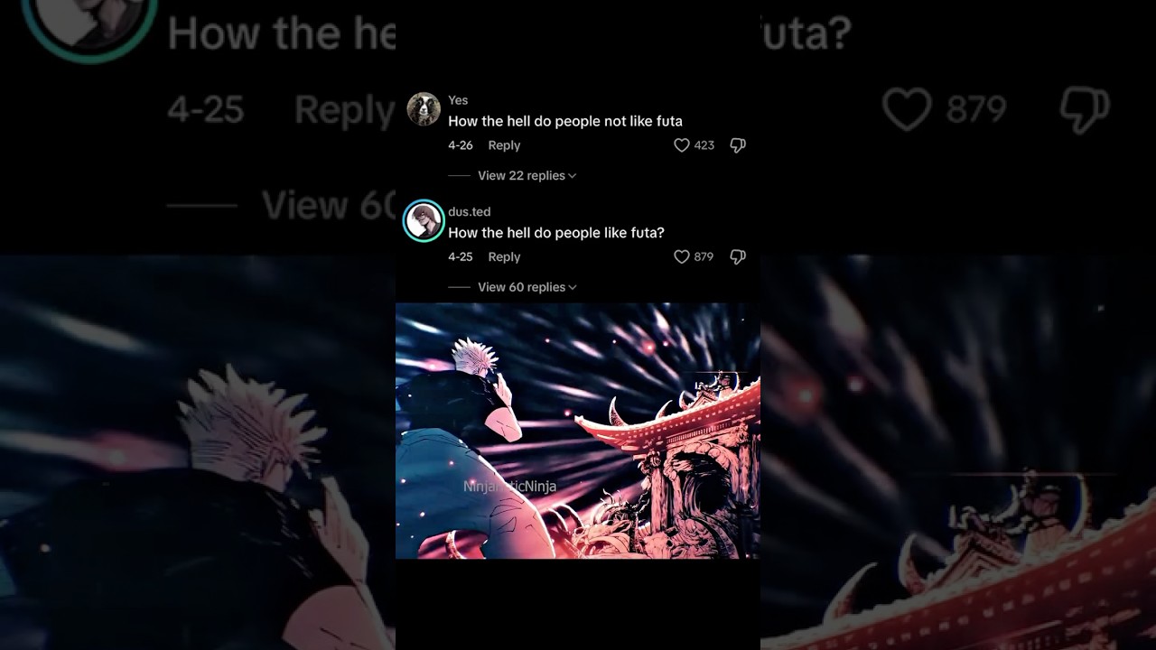 You guys like Futa?… #jjk#jujutsukaisen#jujutsukaisenedit#gojo#sukuna
