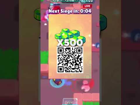 FREE GEMS IN BRAWL STARS QR CODE! NEW 2025 QR CODE REWARDS IN BRAWL STARS #brawlstars #qrcode
