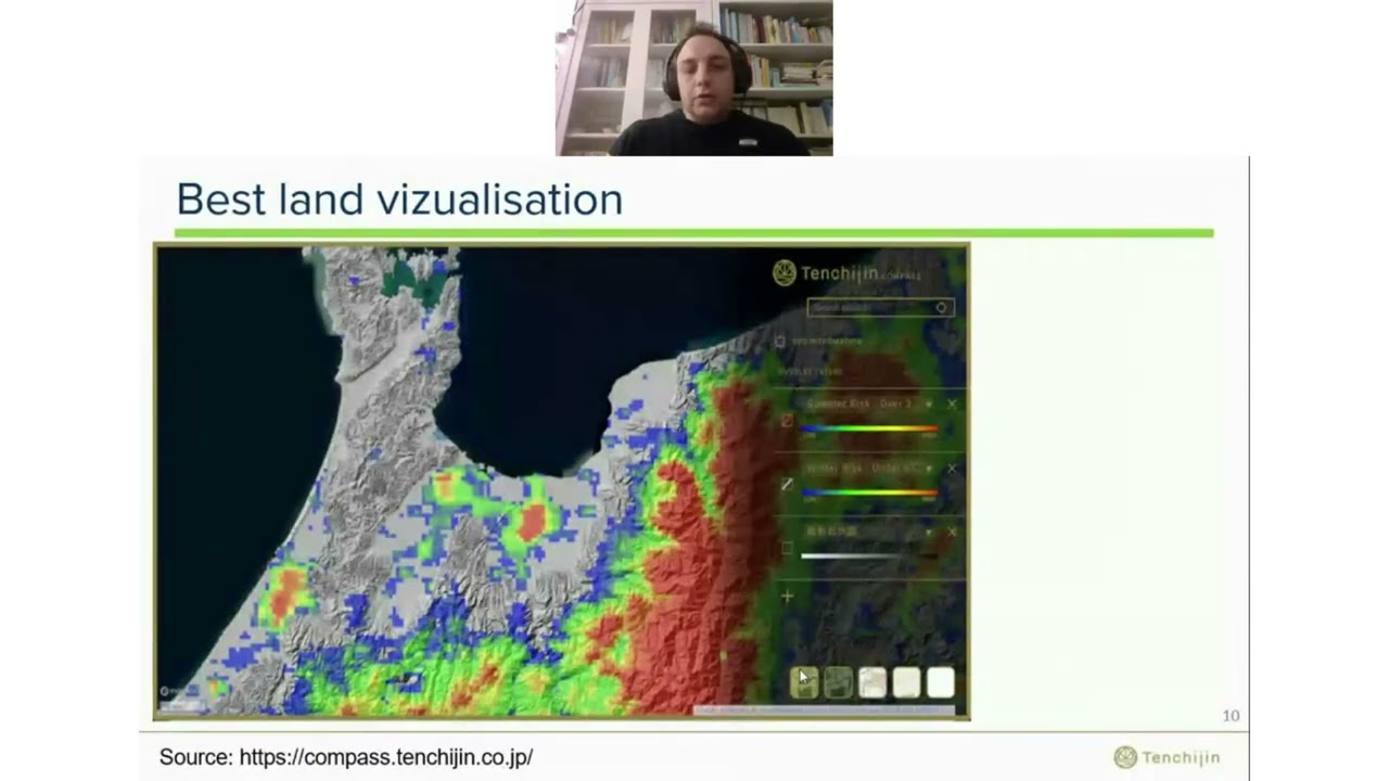 Optimization of land usage with geospatial data, remote sensing and A.I | Adrien Lemal @Tenchijin