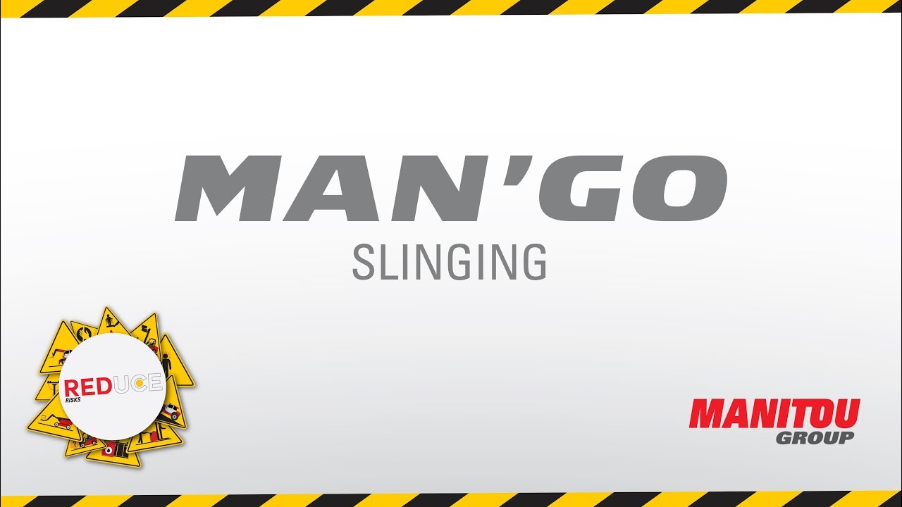 Manitou - Aerial work platform - Man'GO - Slinging