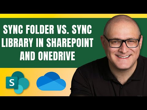Sync folder vs. Sync Library in SharePoint and OneDrive