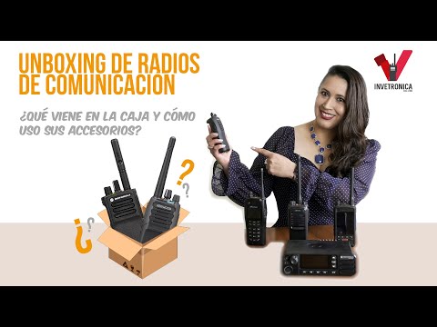 Unboxing radio nuevo KENWOOD TK, consejos de uso e implementación de mano libres // INVETRONICA