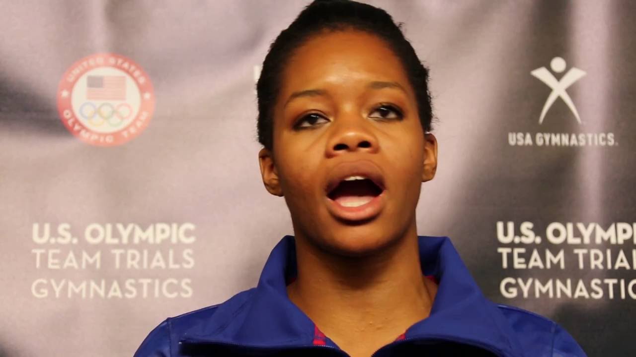 Gabby Douglas - Interview - 2016 U.S. Olympic Team Trials - Night 2