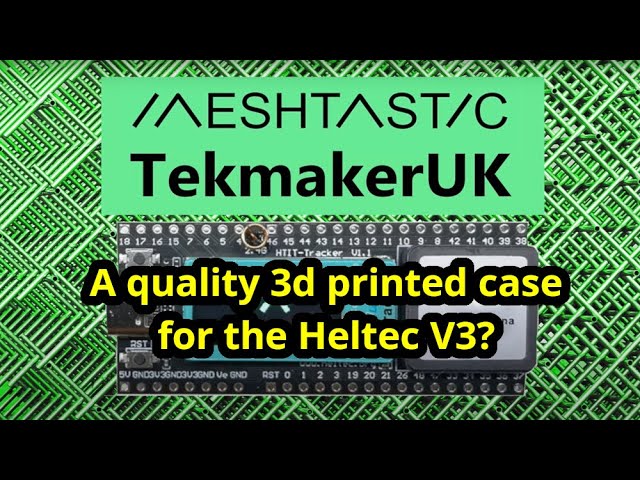 Heltec V3 Case / Enclosure for LoRa Meshtastic Radio – 3DChicken