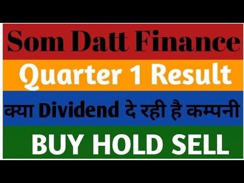 Som Datt Finance Share📈Quarter 1 Result💸💸Long term में क्या करे📊BUY HOLD SELL📉