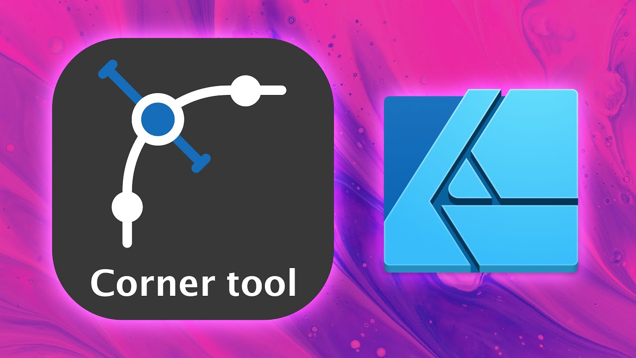 Corner tool as Vector Shape Builder Affinity Designer Tutorial