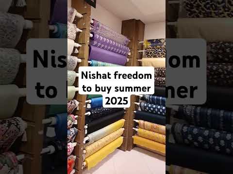 Nishat freedom to buy summer 2025 #summercollection #nishatlinen #nishat #nishatsummer #trending