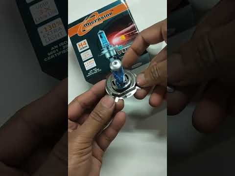 Super White H4 24V 130/100W PX43T Bulb ππππ #shorts #viral #youtubeshorts #Microsine #trending
