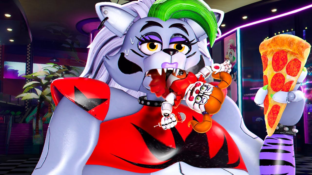 ROXANNE WOLF EATS Circus Baby!