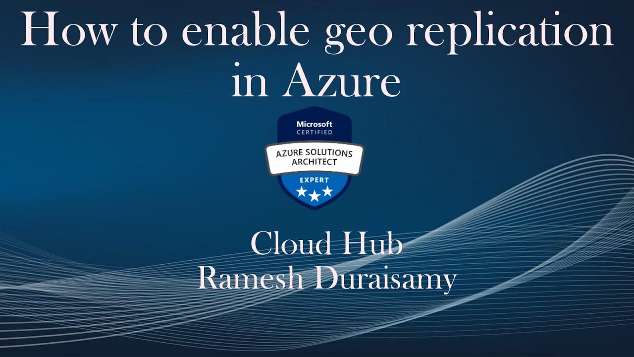 Microsoft Azure 15| How to enable Geo replication in Azure Storage | Enable GRS in Azure Storage