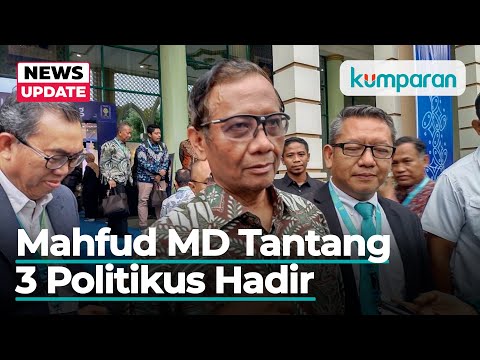 Mahfud MD Tantang Benny dan Arteria Hadir Rapat Terkait Transaksi Rp 349 T | kumparan.com