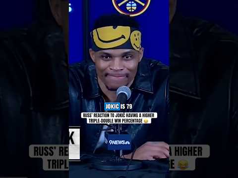 Jokić has Russ beat in this stat 😂