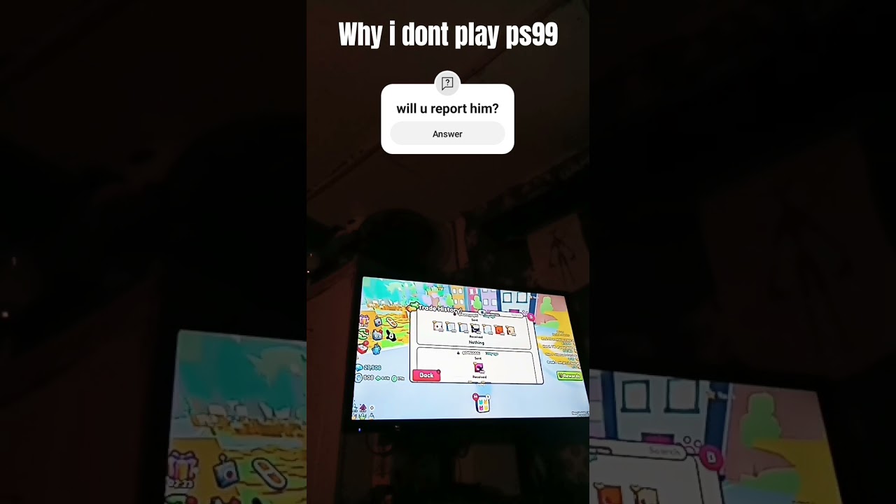 Why I dont play ps99