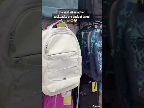 these viral bags are back at target ππ€ #target #targetfinds #backpack #cute #cleangirlaesthetic