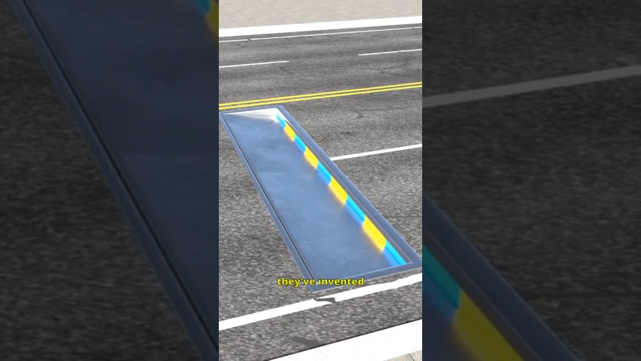New Genius Speed Bump System #shorts #3danimation #curiosity