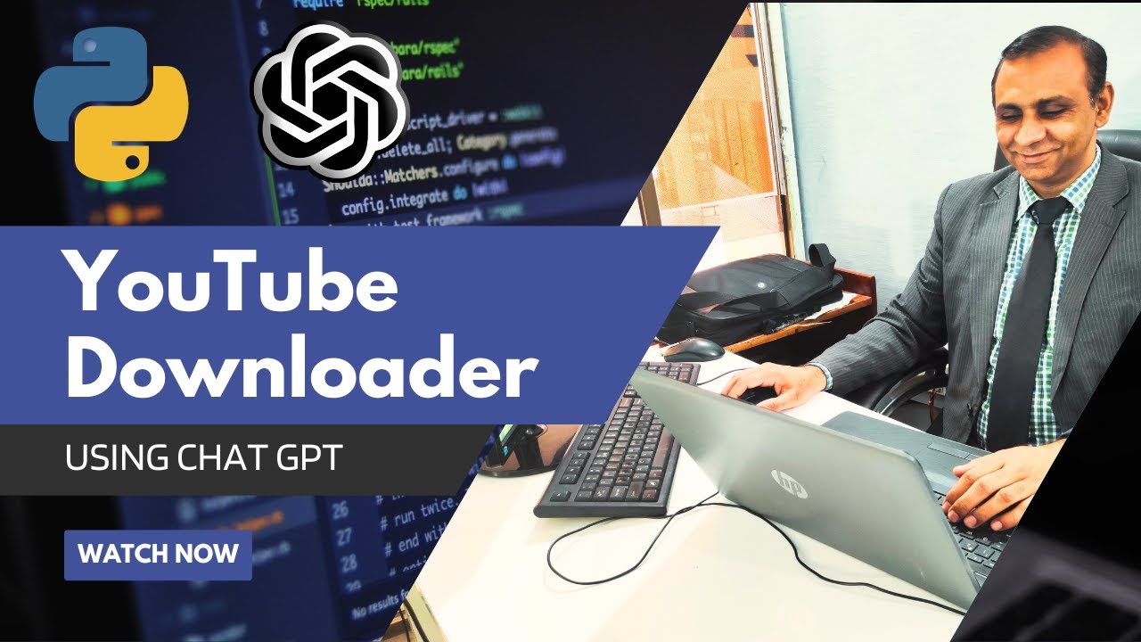 YouTube Downloader with Python, Tkinter, and ChatGPT