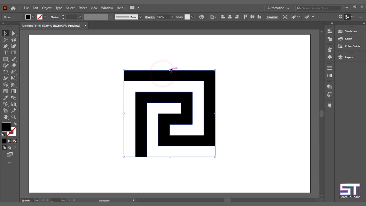 Vector Pattern Background Design In Illustrator - Adobe Illustrator Tutorial