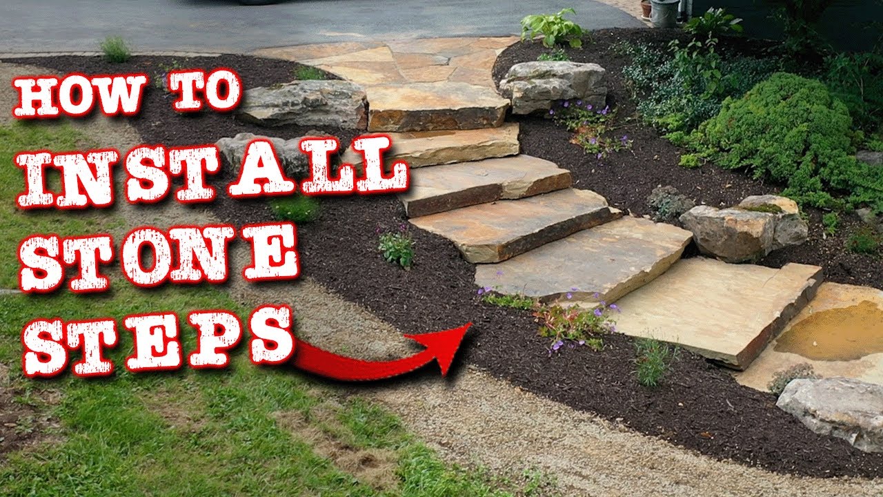 How to Install Natural Stone Steps | Full Guide