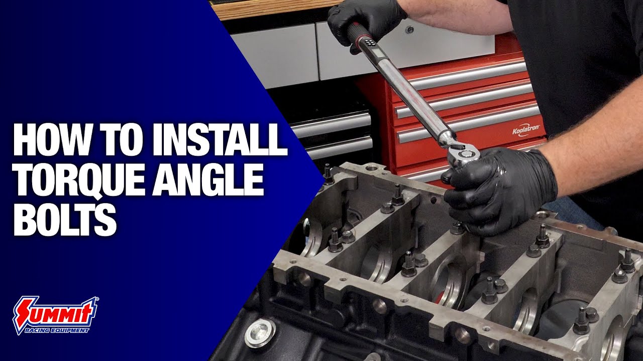 How to Install Torque Angle Bolts -- Engine Building 101