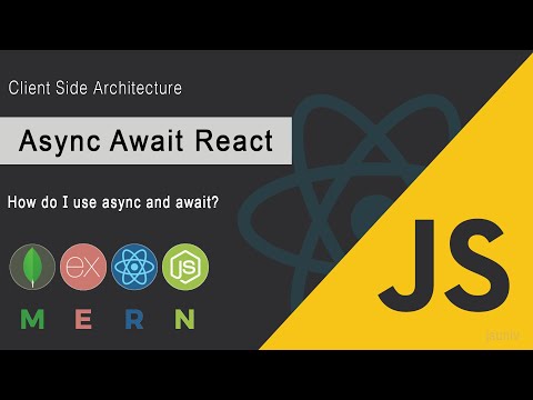Async Await React | Client side Architecture | MERN Stack | JSUniv