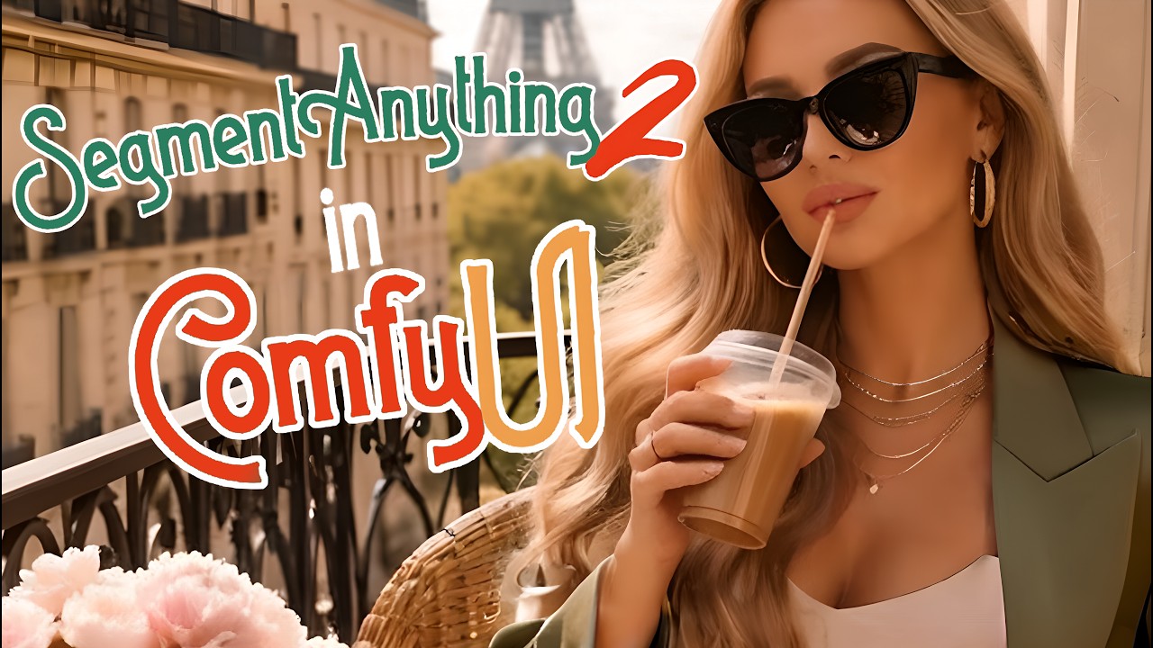 【My process】Building in ComfyUI: Segment Anything 2 (SAM2)