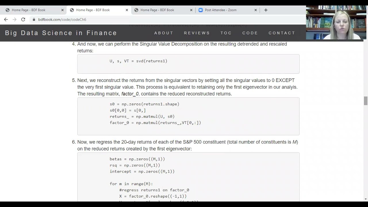 Unsupervised Learning: Eigenportfolios, a case study for the S&P 500