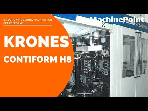 KRONES Contiform H8 Stretch blow moulding machines in production - MachinePoint