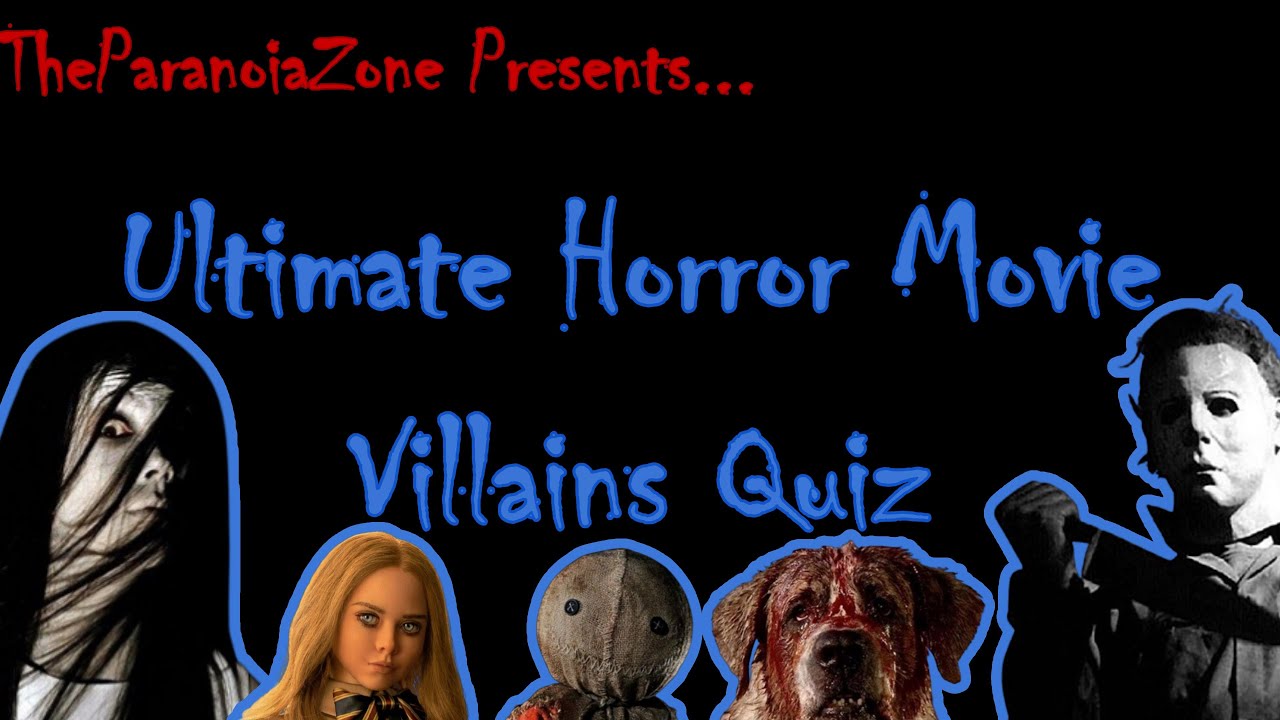 Ultimate Horror Movie Villains Quiz (100 Characters!)