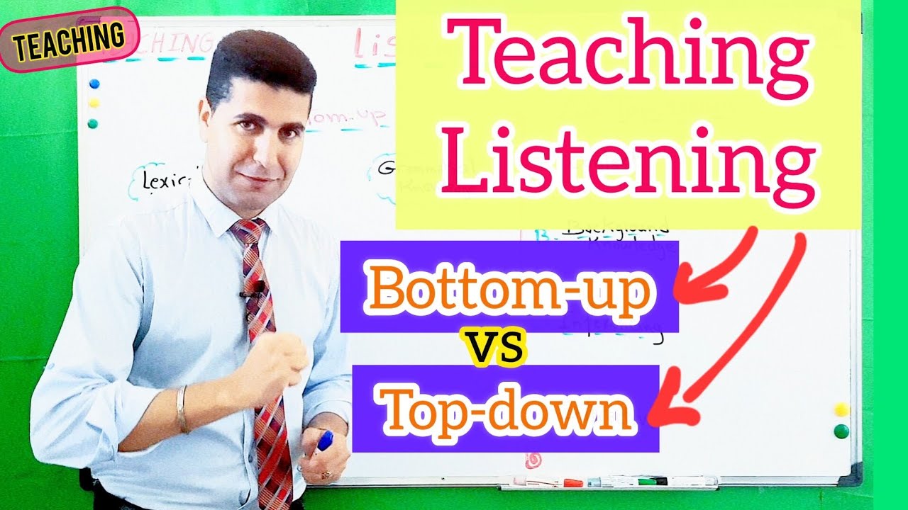 Teaching Listening | Bottom-up & Top-down processes
