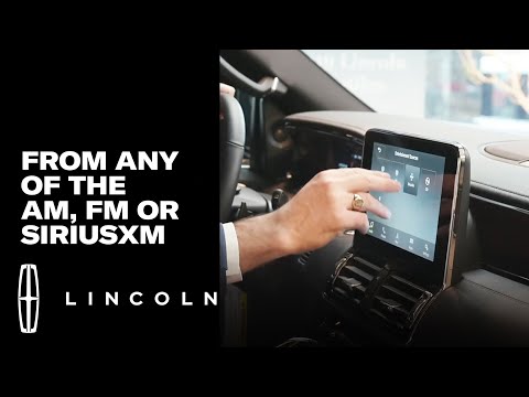 SiriusXM Presets | How-To | Lincoln