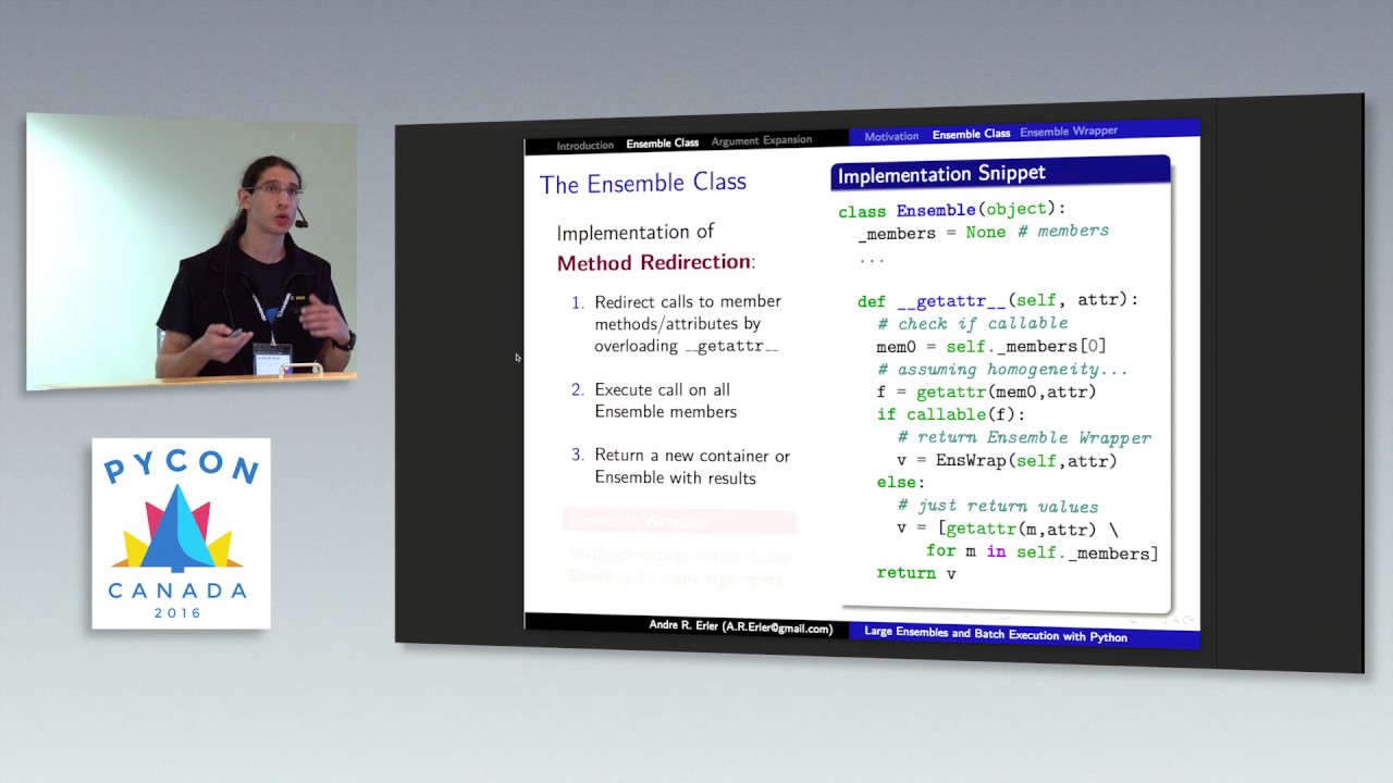 Managing large ensembles and batch execution with Python (Andre R. Erler)